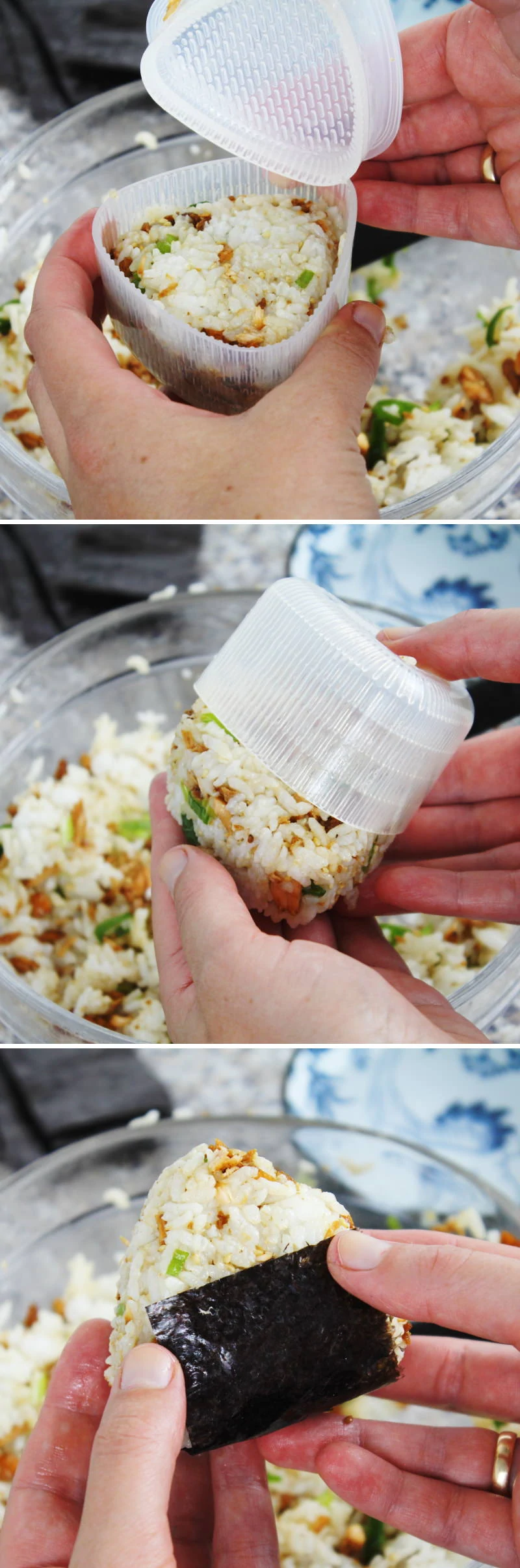 Die besten Onigiri mit Lachs » einfaches REZEPT • 1mal1japan