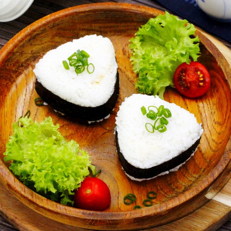 Gefüllte Onigiri mit Niku Miso » japanisches REZEPT • 1mal1japan