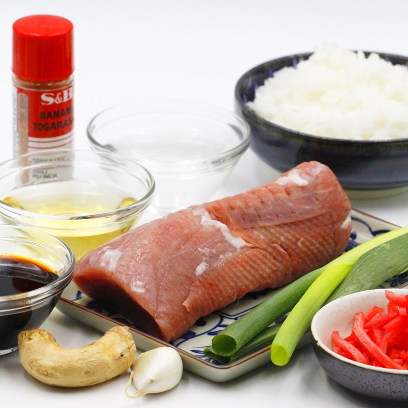 Butadon | Pork Bowl mit saftigem Schweinefleisch » REZEPT