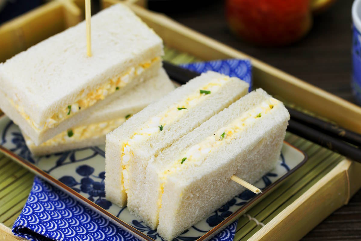 Schnell & leicht: japanisches Eier Sandwich Tamago Sando